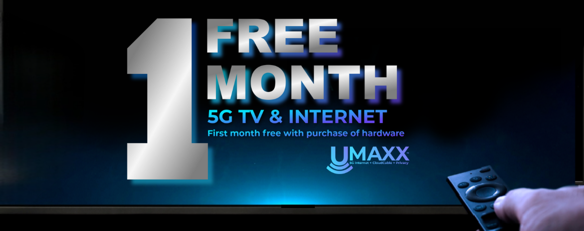 UMAXX - BIGGER FASTER STRONGER UMAXX 5G TV, IPTV