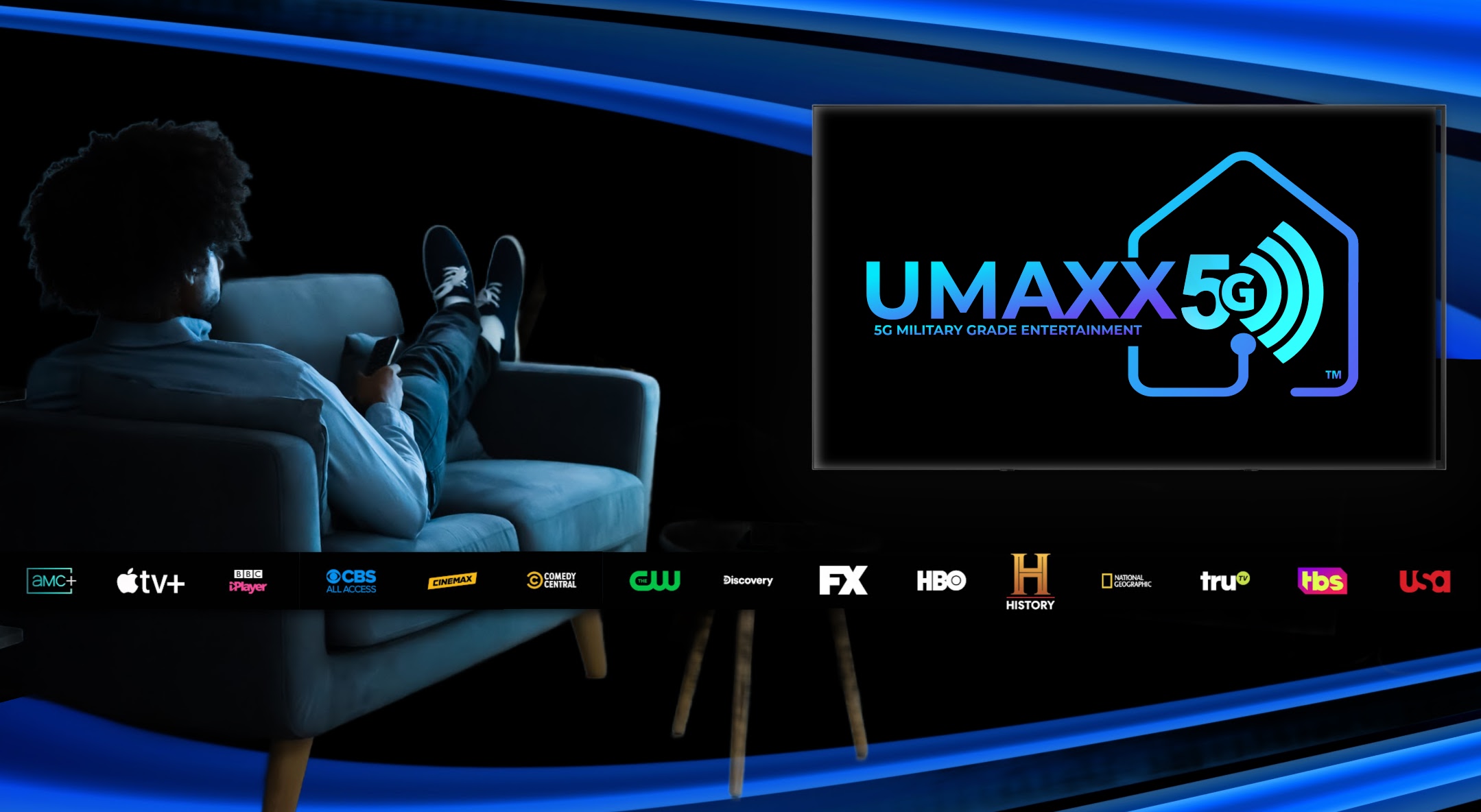UMAXX - BIGGER FASTER STRONGER UMAXX 5G TV, IPTV