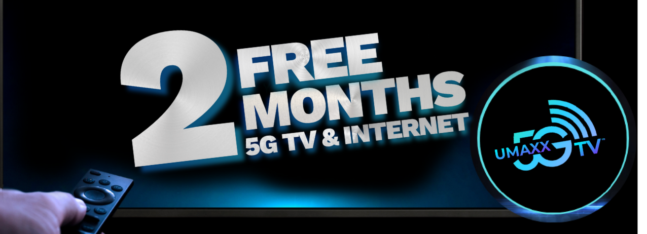 UMAXX - BIGGER FASTER STRONGER UMAXX 5G TV, IPTV